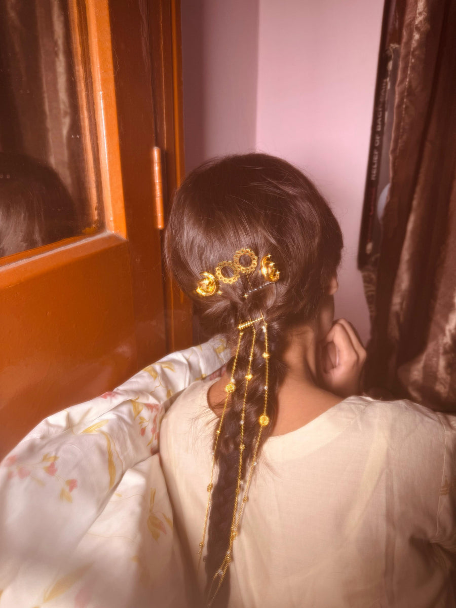 Gajra Hair Chain – Gul.co Jewellery